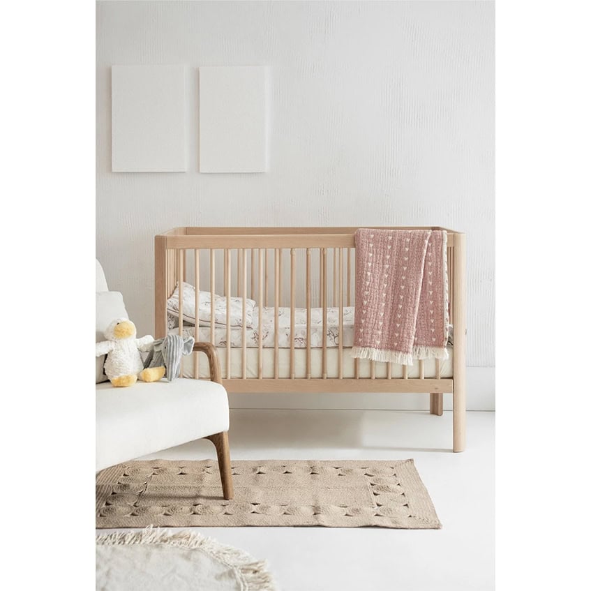 Pinio Pure ledikant 60x120cm – Naturel — BRUIN — Kindercompagnie